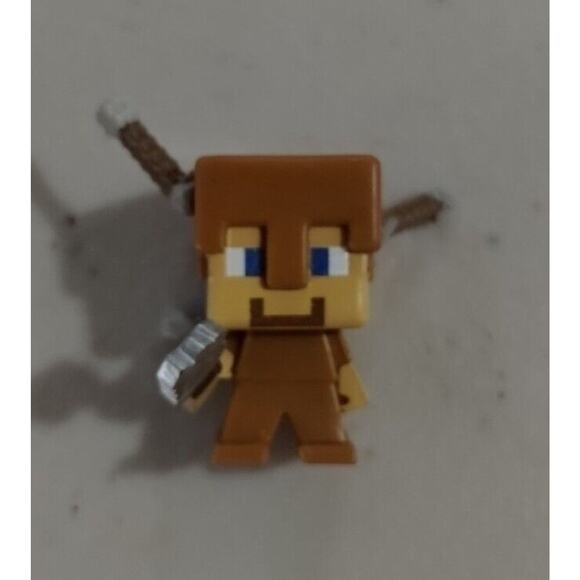 Mattel | Toys | Minecraft Obsidian Series 4 Steve With Arrow Damage ...
